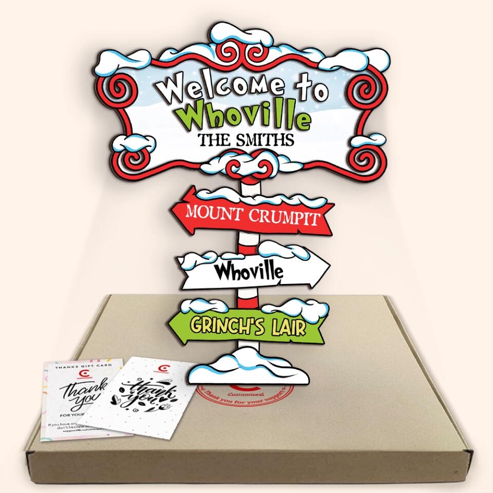 Welcome To Whoville Sign Printable